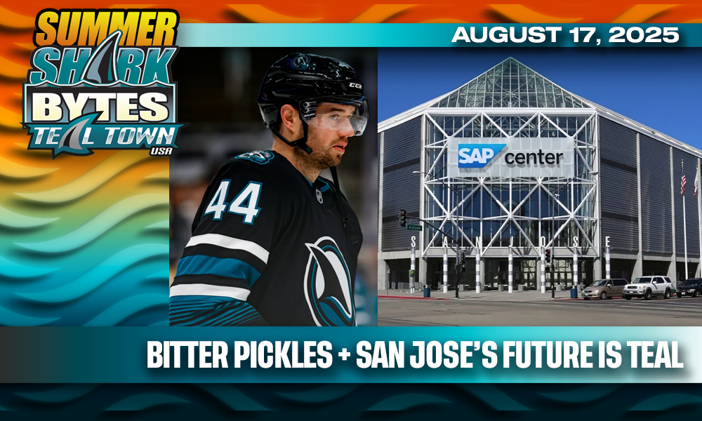 Sharks/SAP Center News, Vlasic Breaks Silence - Summer Shark Bytes 8/17 ...